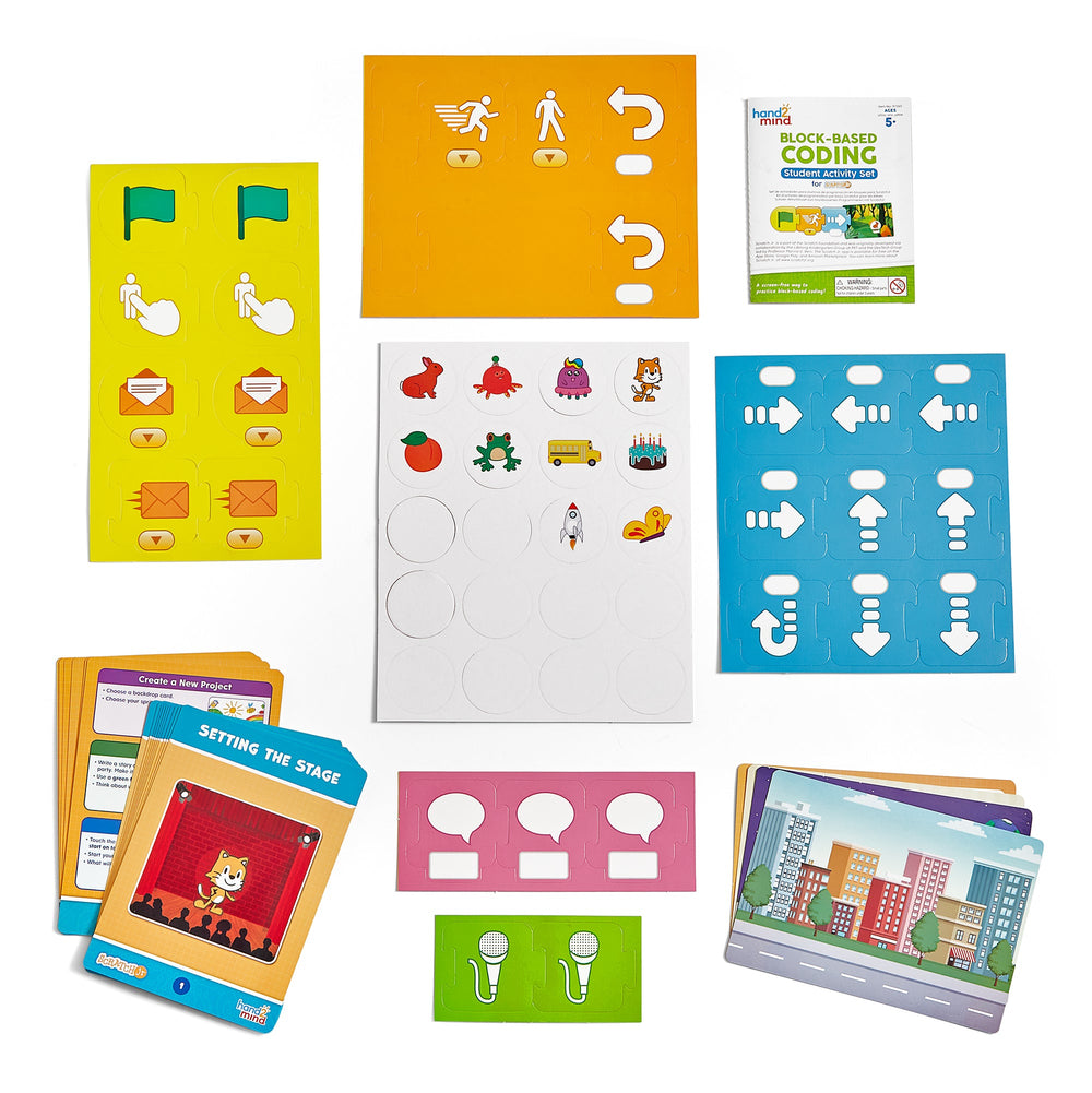 ScratchJr Cards - Student Activity Set